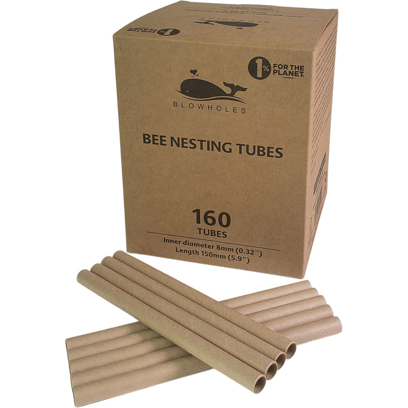 Bee Nesting Tubes (Box of 160) Easy Homes for Native Pollinators ...